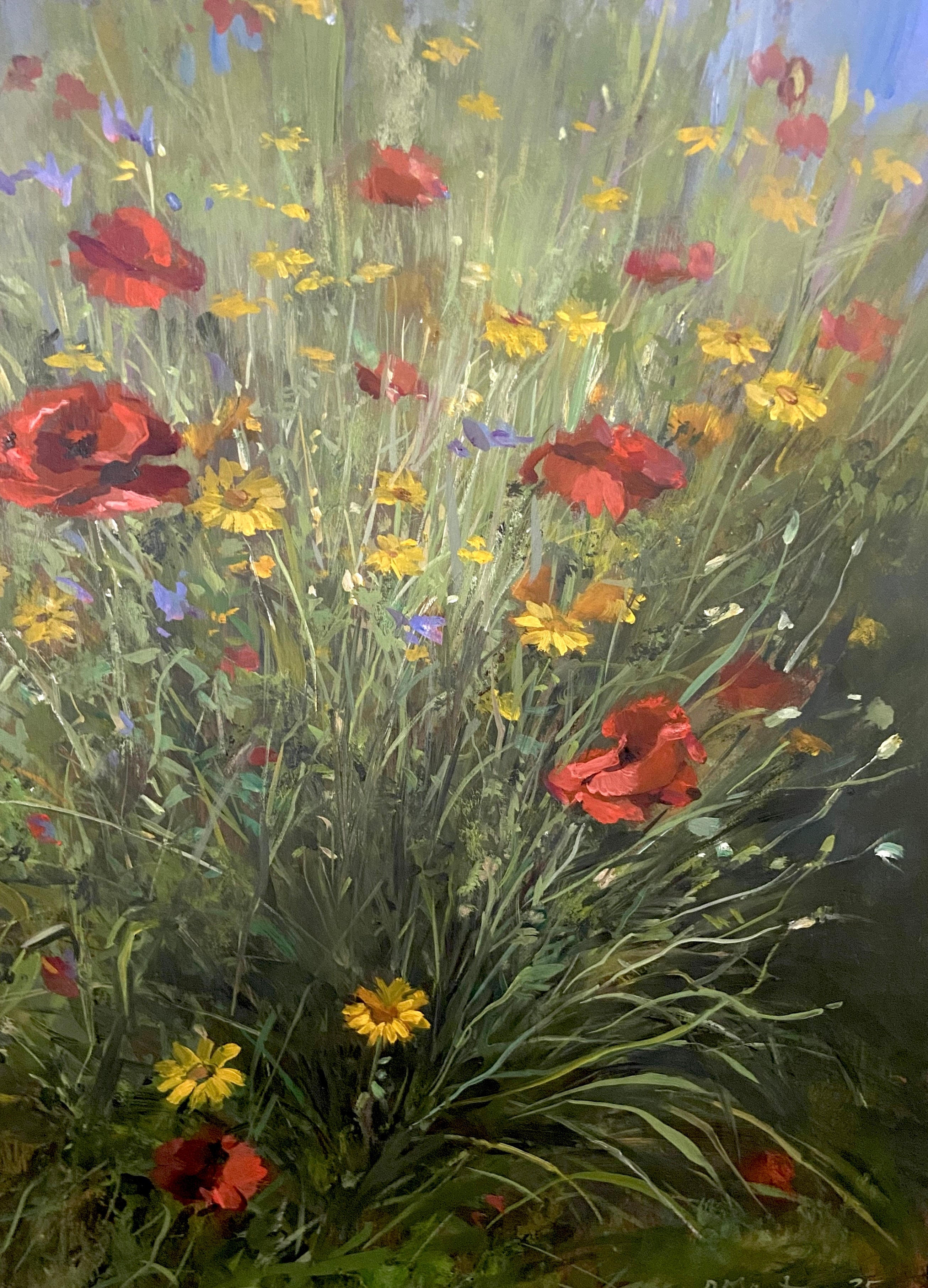 Poppies II, Douglas Martenson | Gross McCleaf Gallery