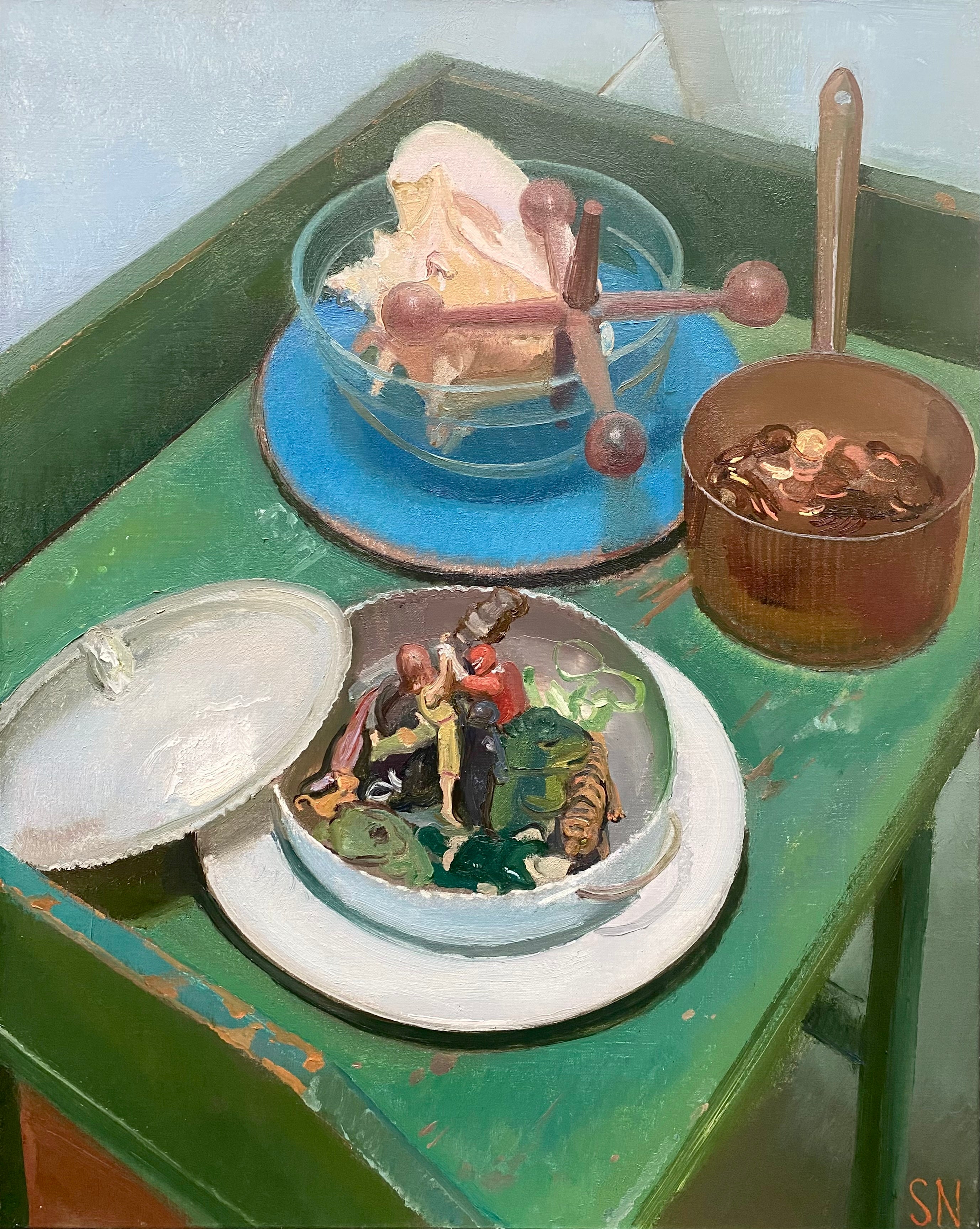 Toys, Pennies, And Shell, Scott Noel | Gross McCleaf Gallery
